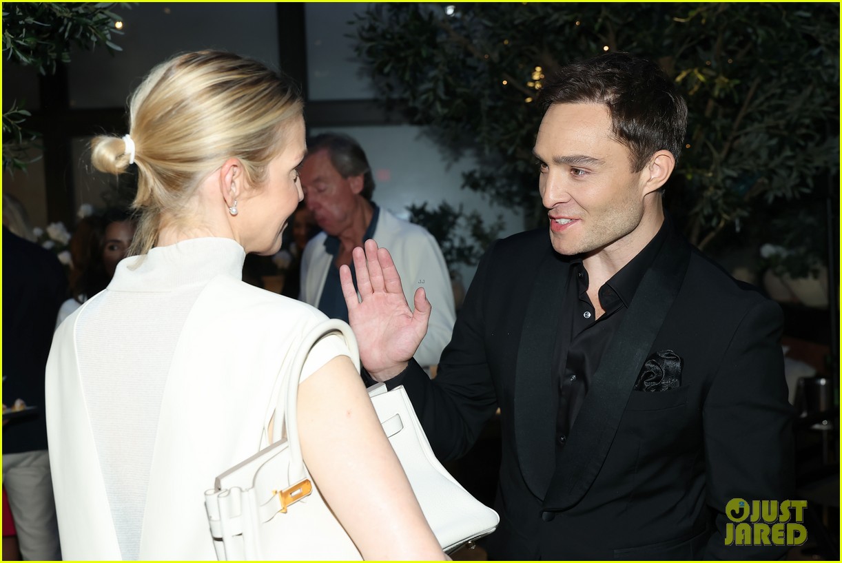 Ed Westwick & Kelly Rutherford Have 'Gossip Girl' Reunion at Biosil's ...