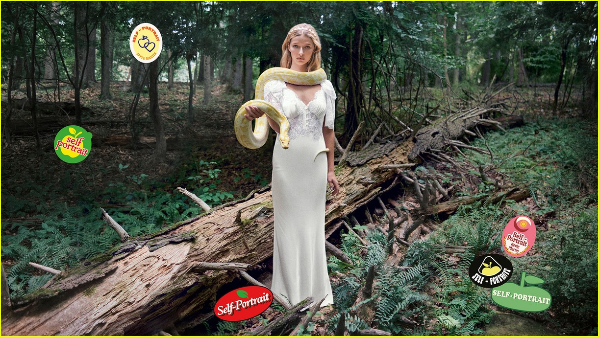 Apple Martin Makes Debut As Self-Portrait Fashion Brand Ambassador In ...