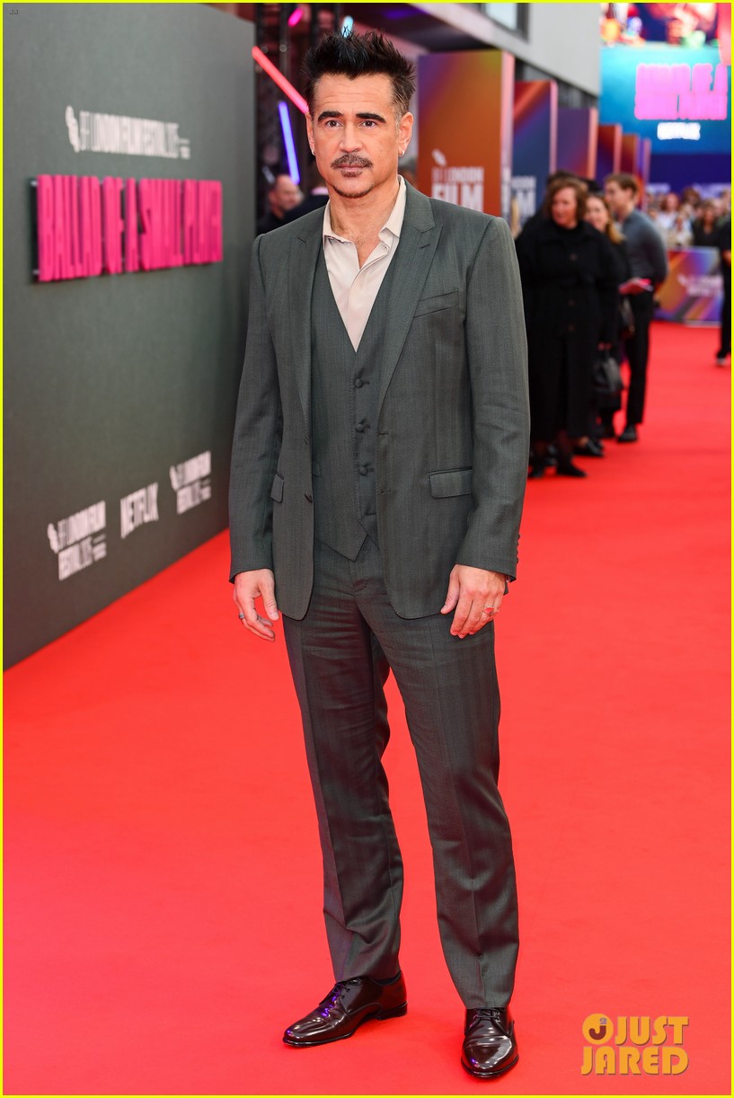 Colin Farrell Holds Hands with Fala Chen & Tilda Swinton at 'Ballad of a Small Player' Premiere ...