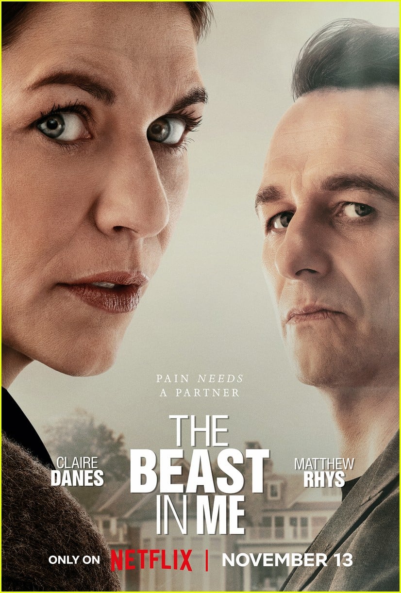 'The Beast in Me' Trailer: Claire Danes & Matthew Rhys Lead New Netflix ...