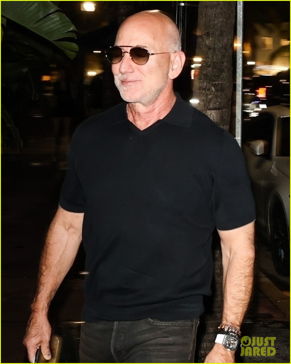 Lauren Sanchez Bezos Rocks Sheer Mini-Dress for Date Night in Miami ...