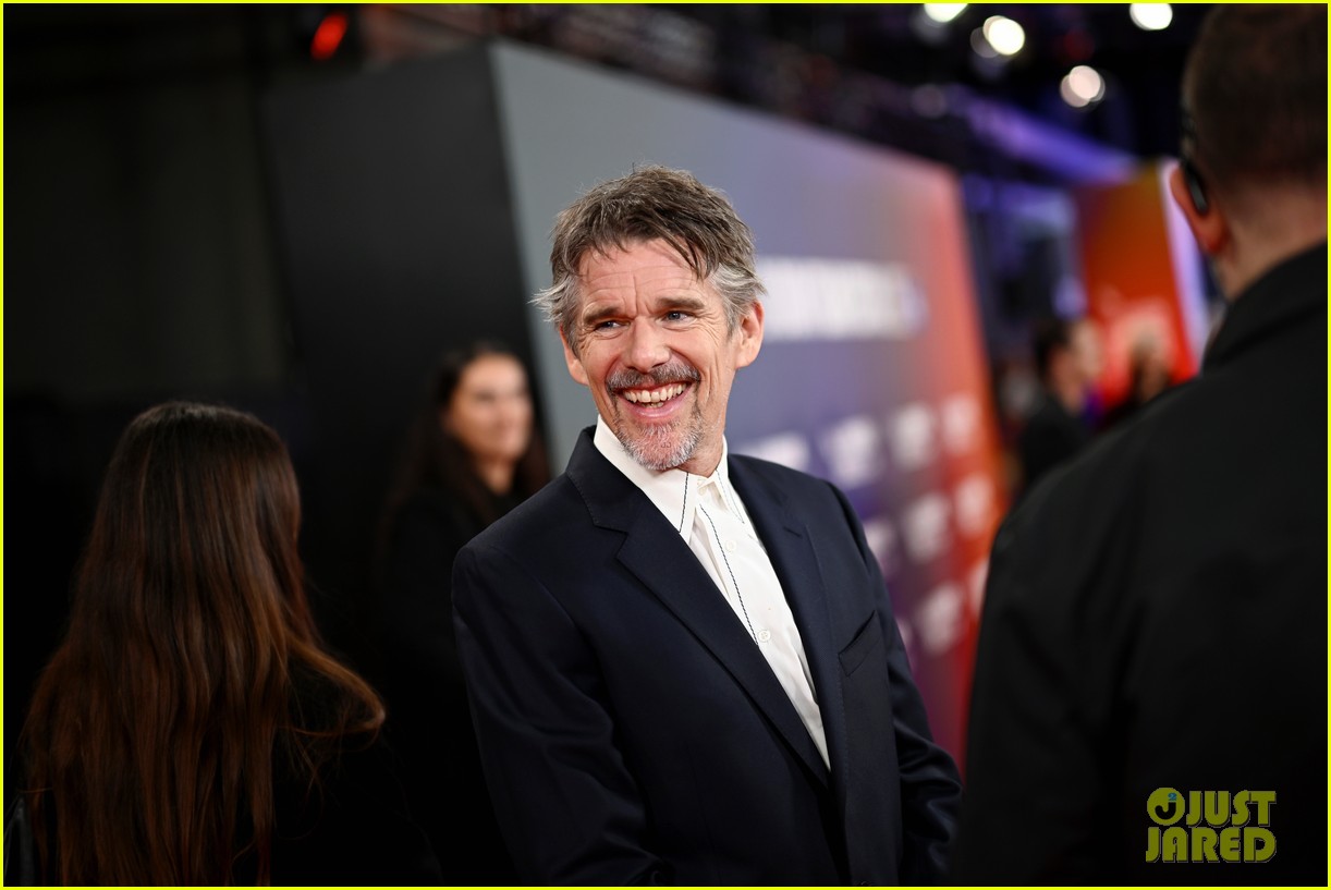 Ethan Hawke & Andrew Scott Premiere New Movie 'Blue Moon' at BFI London ...