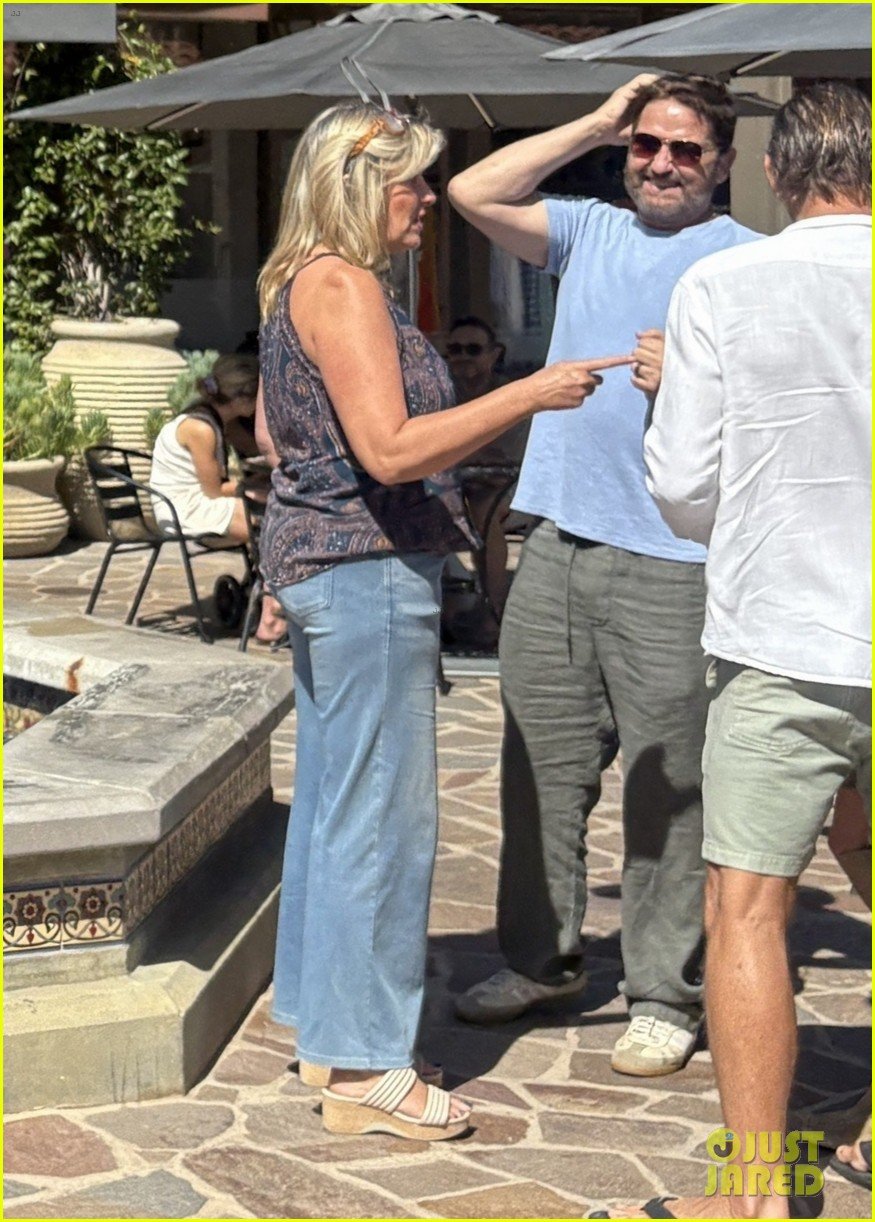 Gerard Butler & Longtime Girlfriend Morgan Brown Spotted Catching Up with Friends in Malibu ...