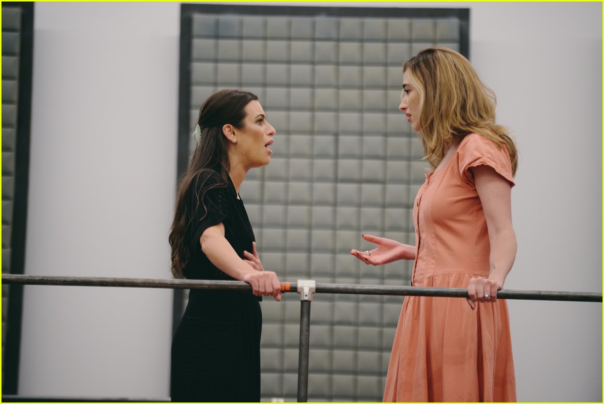 Lea Michele & Broadway's 'Chess' Cast Take Fans Inside the Rehearsal ...