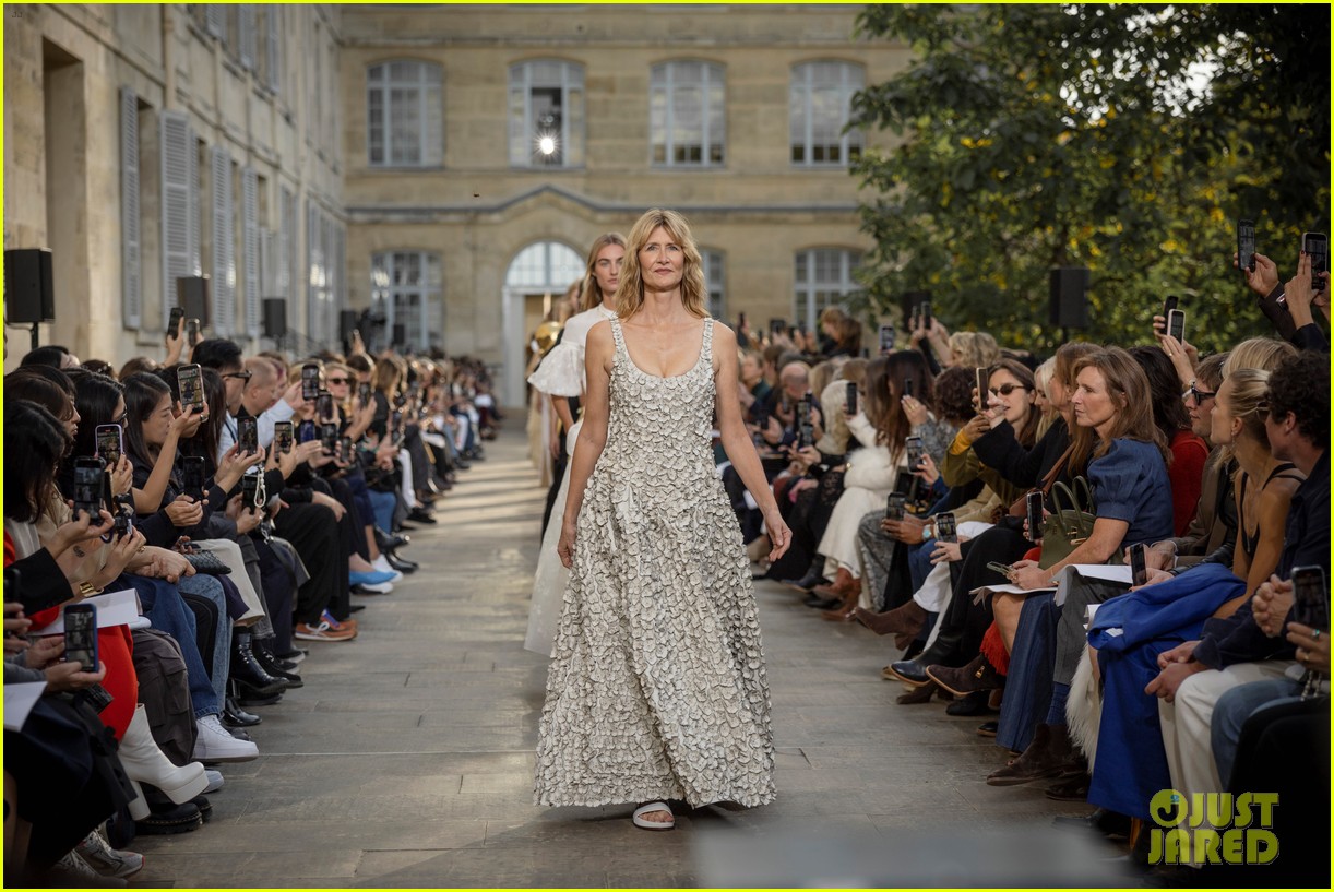 Laura Dern Makes Runway Debut During Gabriela Hearst Fashion Show with ...