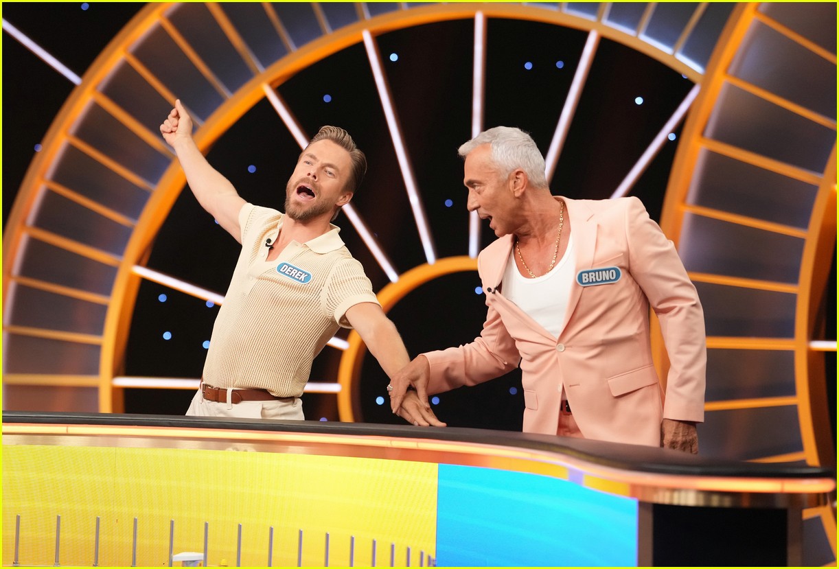 Derek Hough Denies Ryan Seacrest's 'Celebrity Wheel of Fortune' Story ...