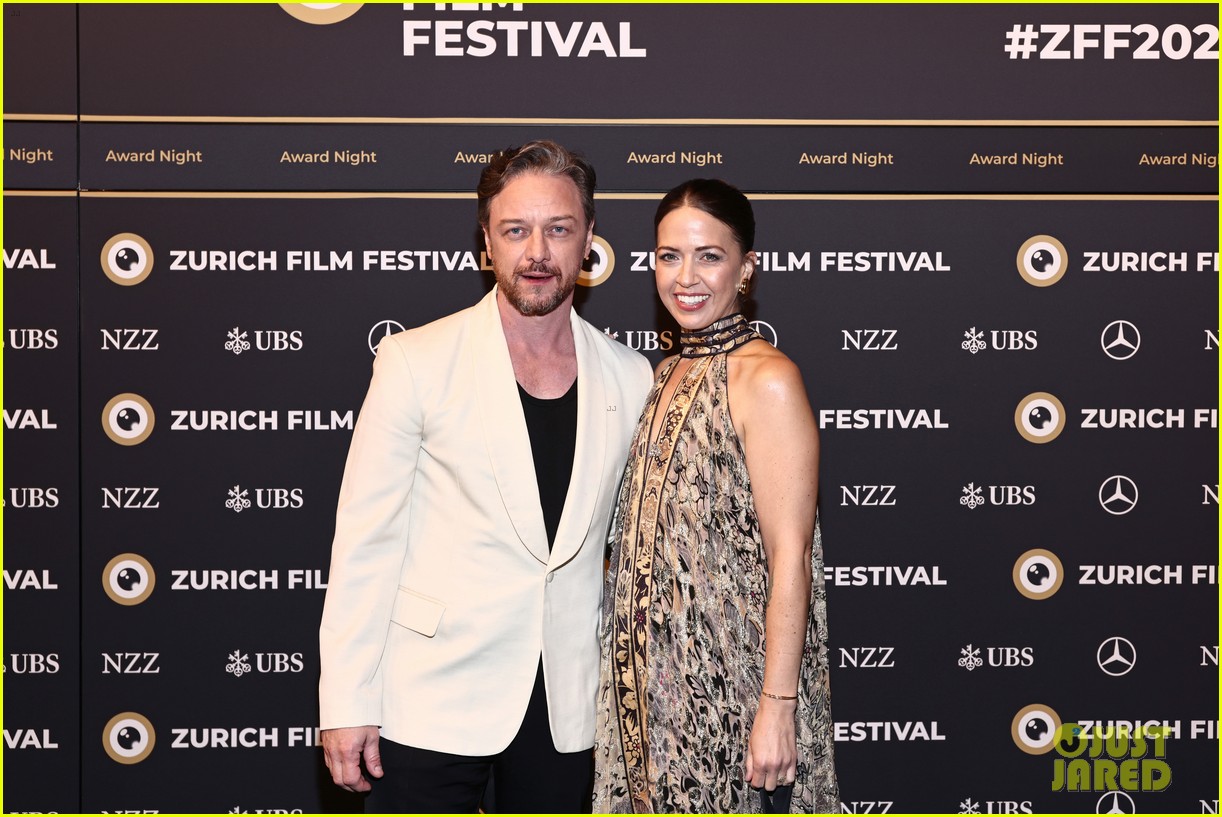 James McAvoy is Joined by Wife Lisa Liberati at 'California Schemin ...