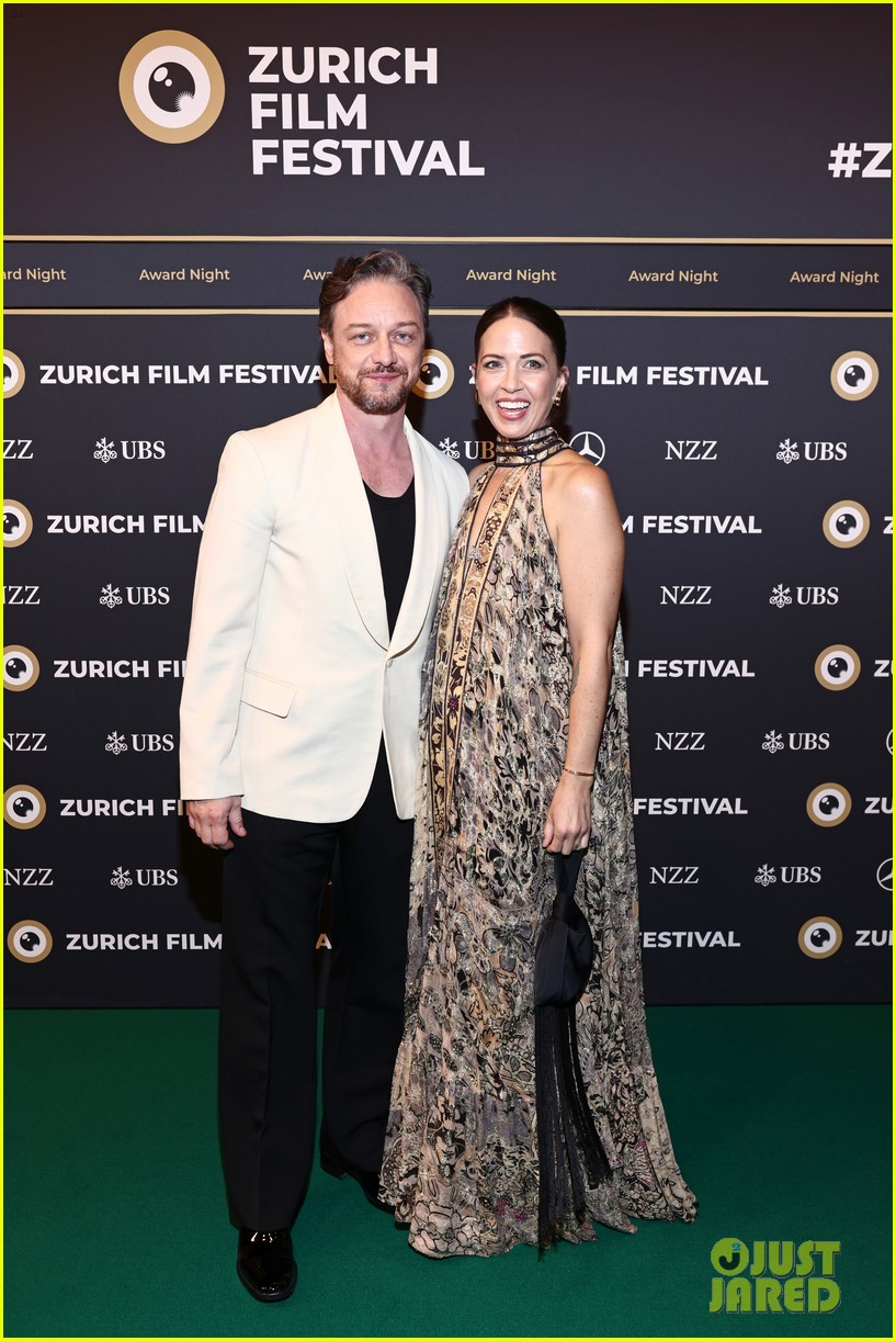 James McAvoy is Joined by Wife Lisa Liberati at 'California Schemin ...