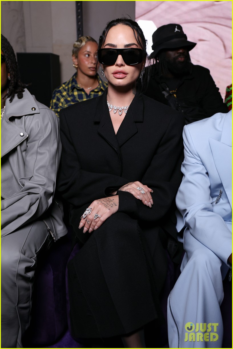 Demi Lovato, Ice Spice & More Stars Attend Messika Show Front Row ...