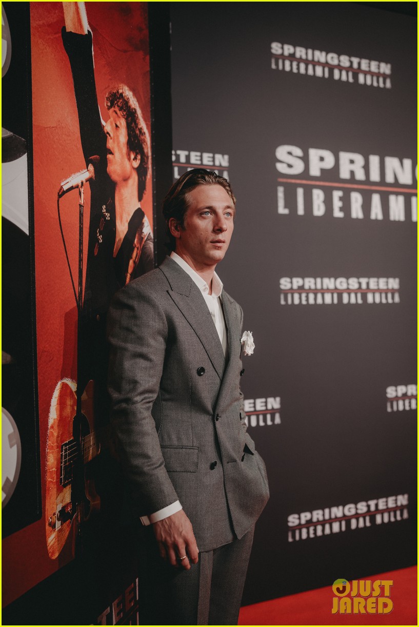 Jeremy Allen White & Scott Cooper Bring 'Springsteen' Movie to Rome ...