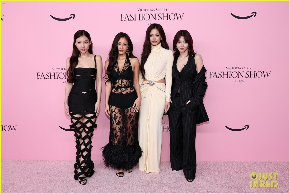 TWICE Hit the Pink Carpet at Victoria's Secret Fashion Show 2025 Ahead ...
