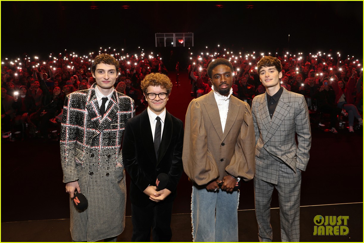 'Stranger Things' Stars Finn Wolfhard, Noah Schnapp, Caleb McLaughlin ...