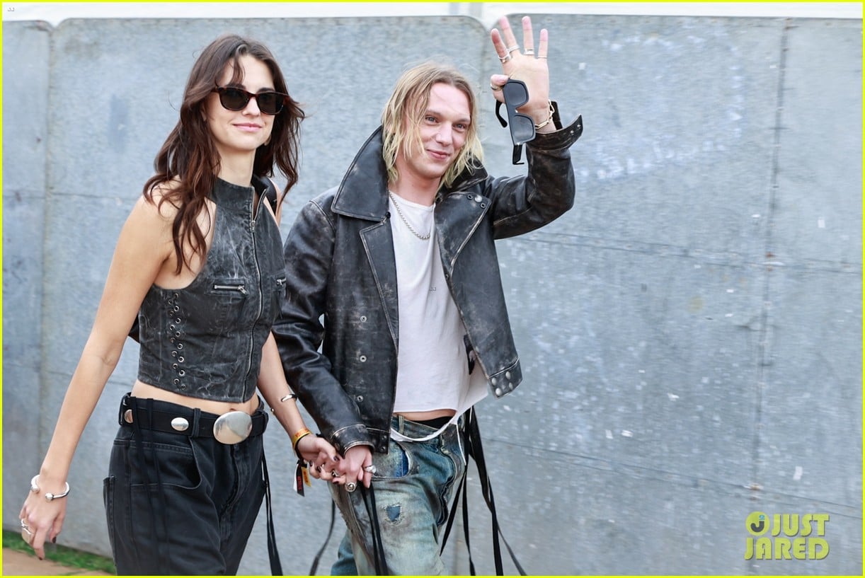 Jamie Campbell Bower Gets Support from Girlfriend Elena Taber as He ...