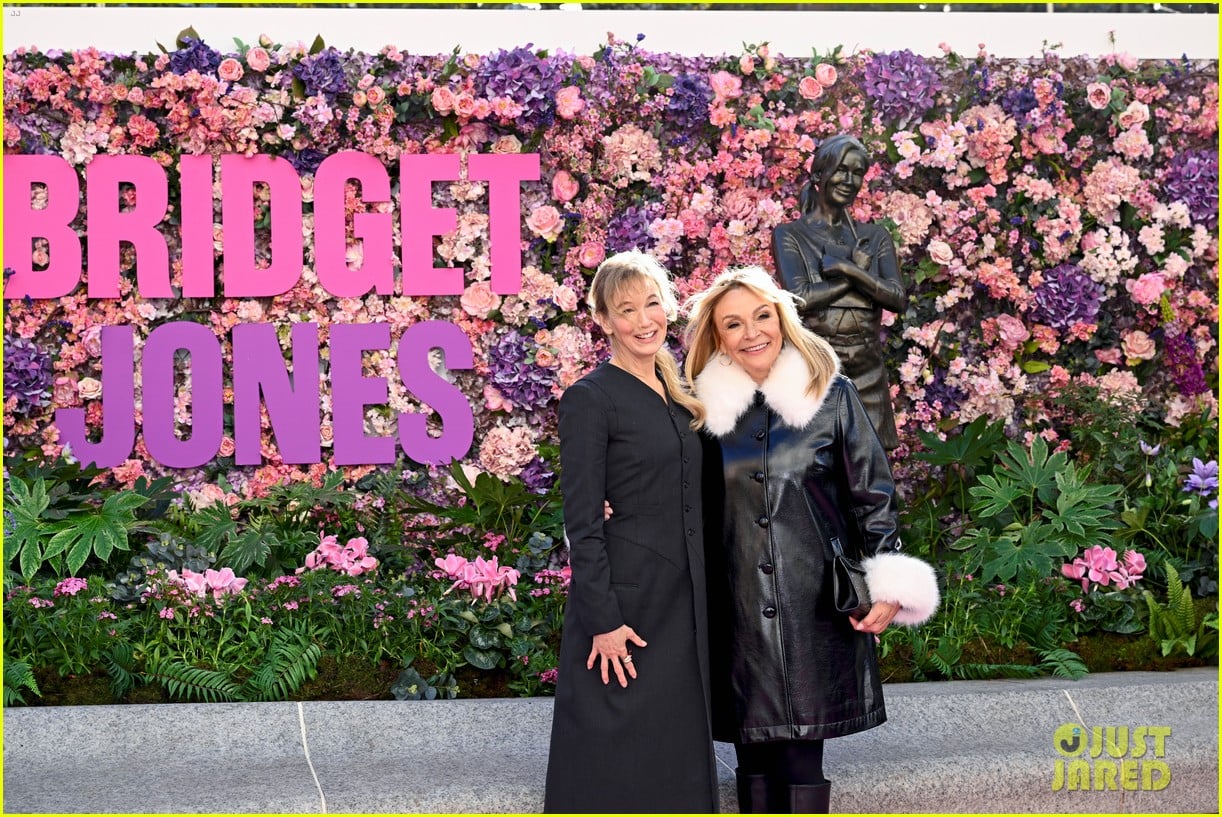 Renee Zellweger Unveils a 'Bridger Jones' Statue in London's Leicester ...