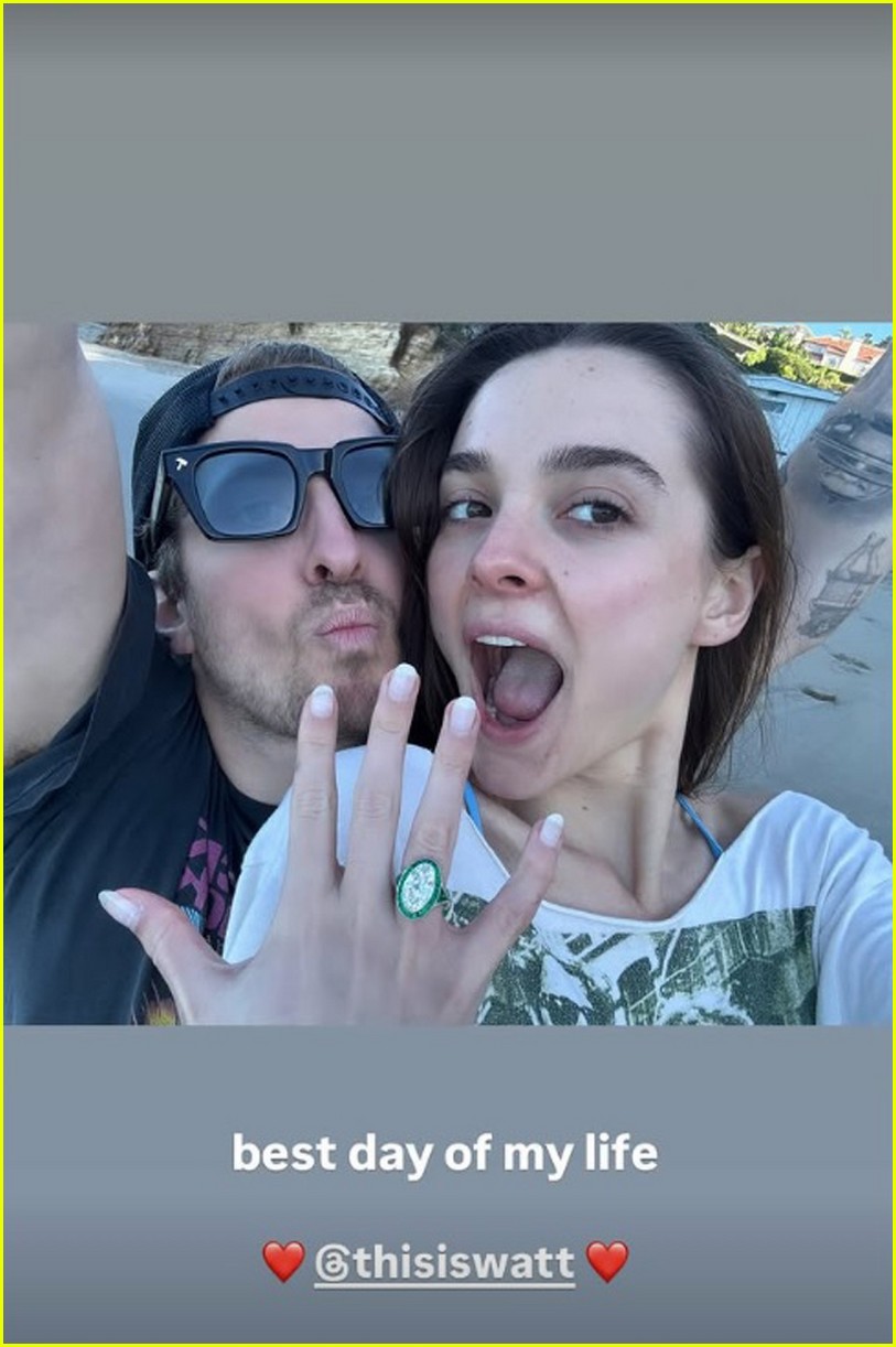 Singer Charlotte Lawrence Gets Engaged to Producer Beau Andrew Watt, Flaunts Massive Ring: Photo ...