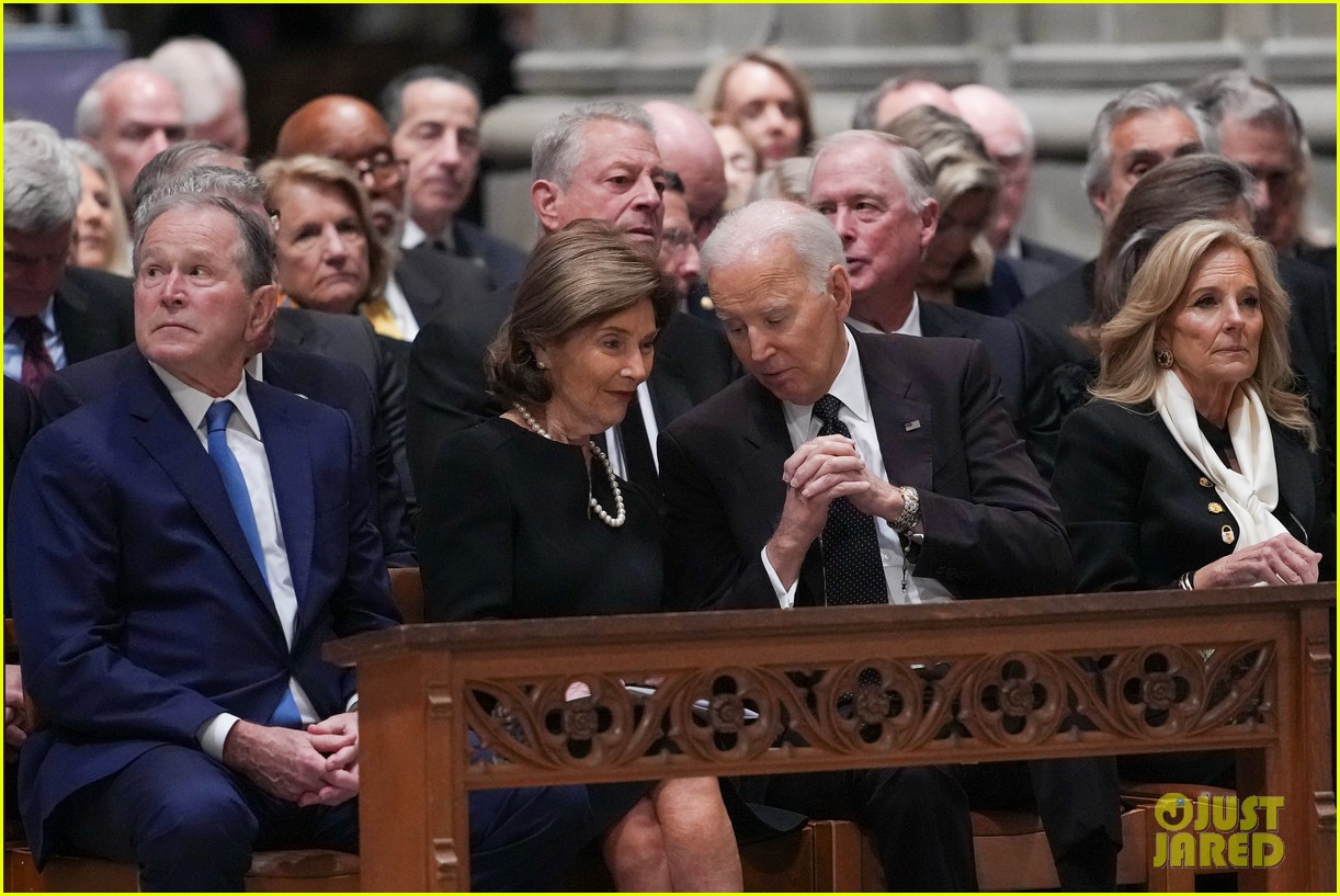 Former Presidents & VPs Gather for Dick Cheney's Funeral: Obamas ...