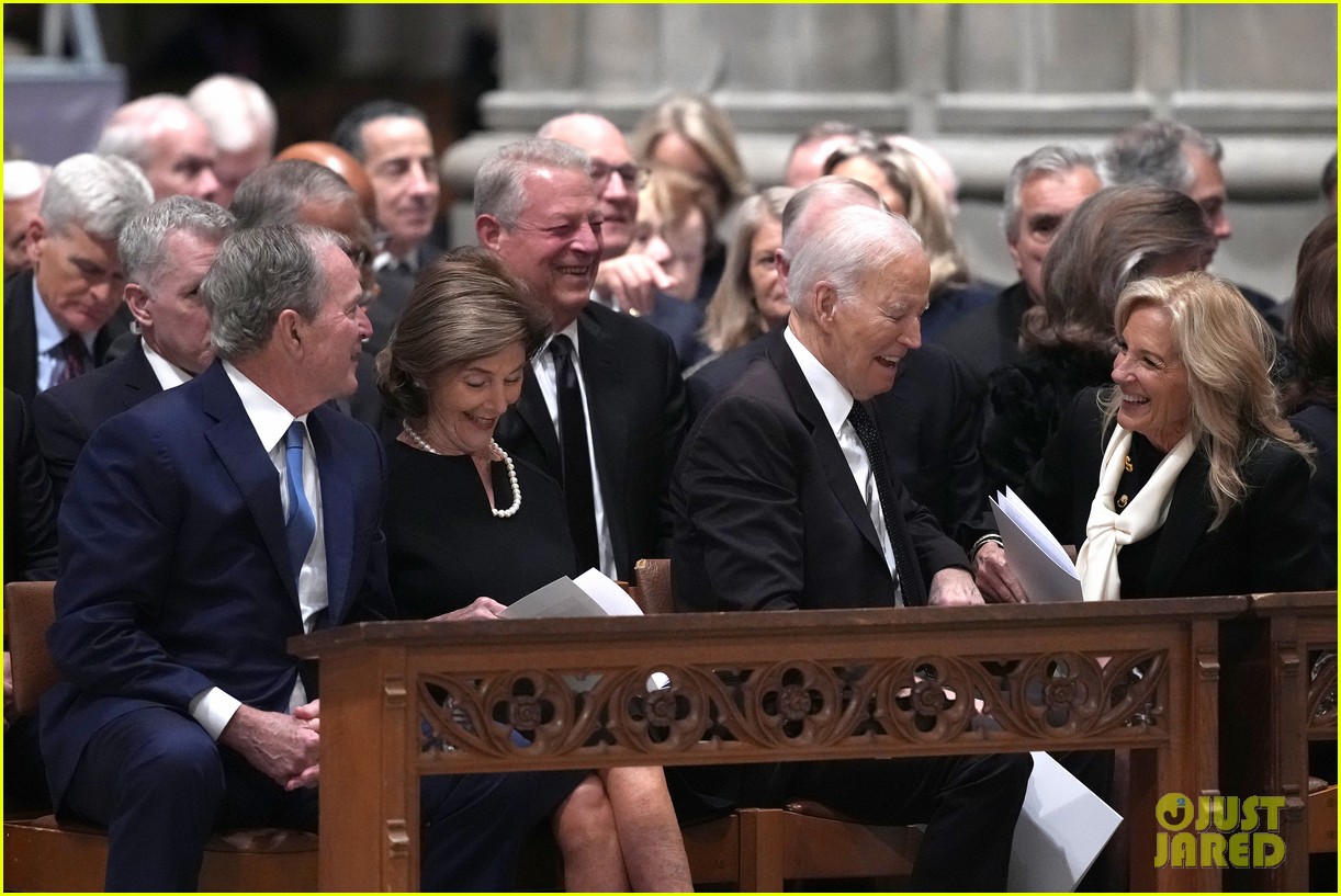 Former Presidents & VPs Gather for Dick Cheney's Funeral: Obamas ...