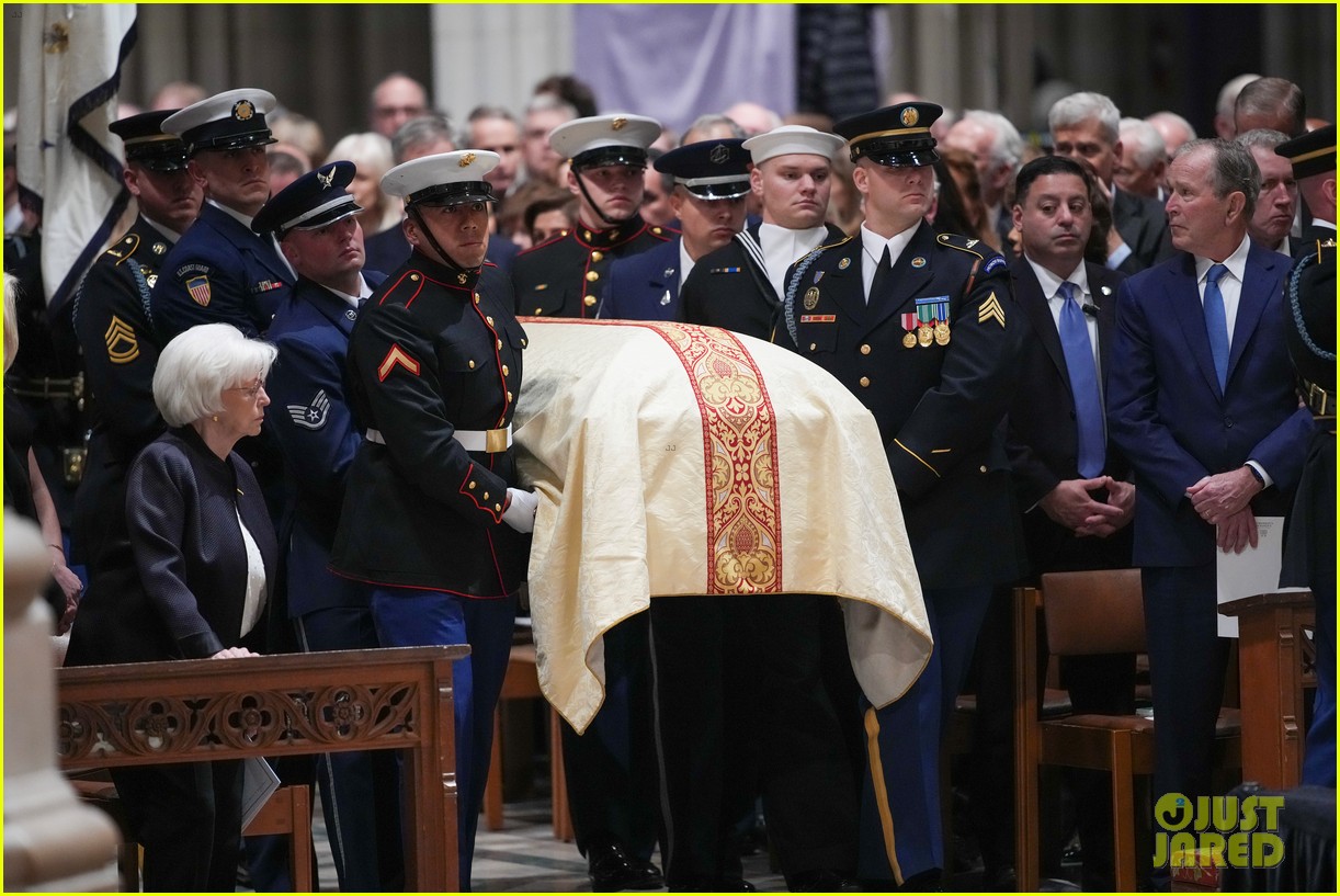 Former Presidents & VPs Gather for Dick Cheney's Funeral: Obamas ...