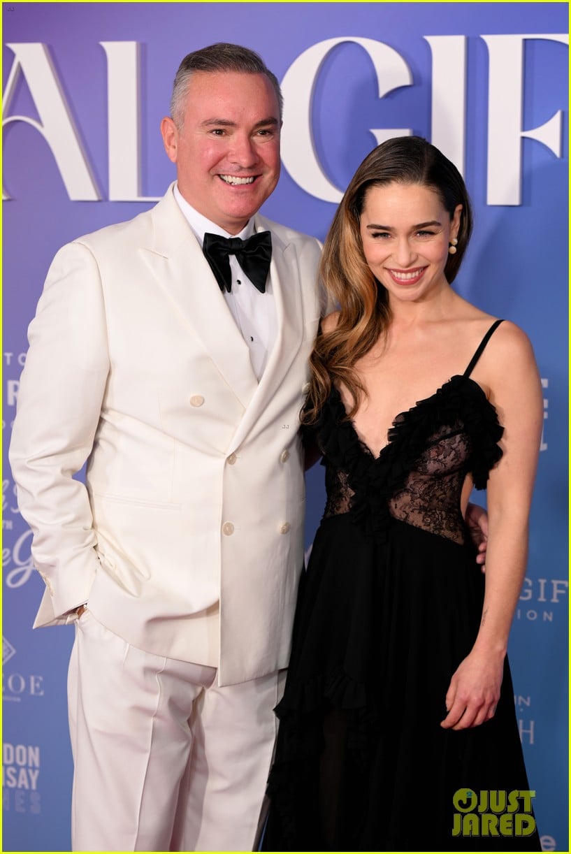 Emilia Clarke Stuns in Sheer Dress for First Red Carpet Appearance in ...