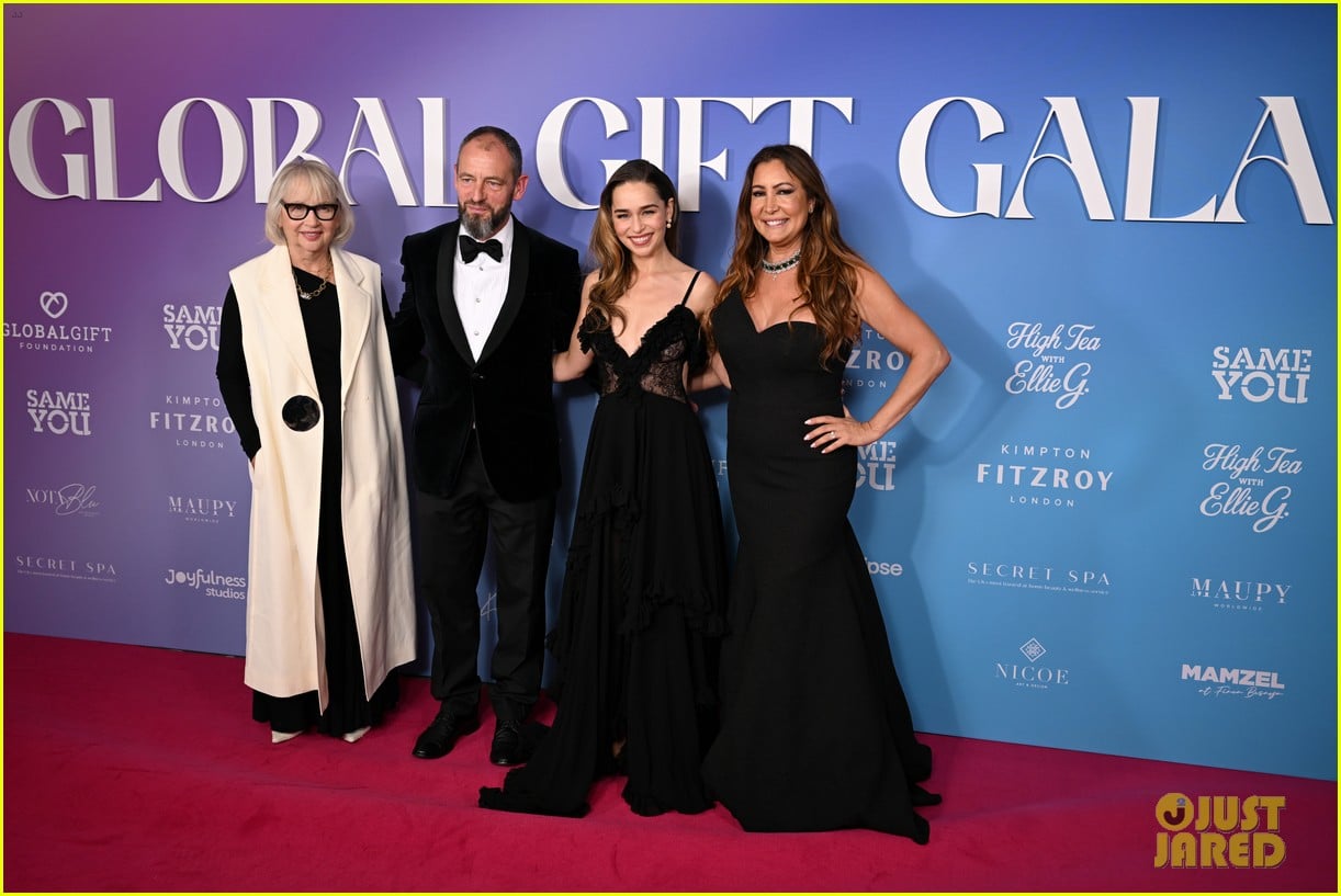 Emilia Clarke Stuns in Sheer Dress for First Red Carpet Appearance in ...