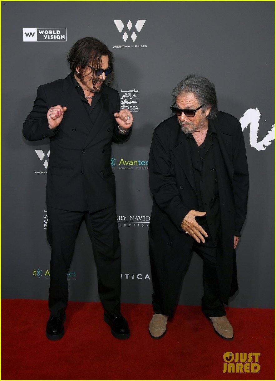 Johnny Depp & Al Pacino Buddy Up at 'Modi, Three Days on the Wings of ...