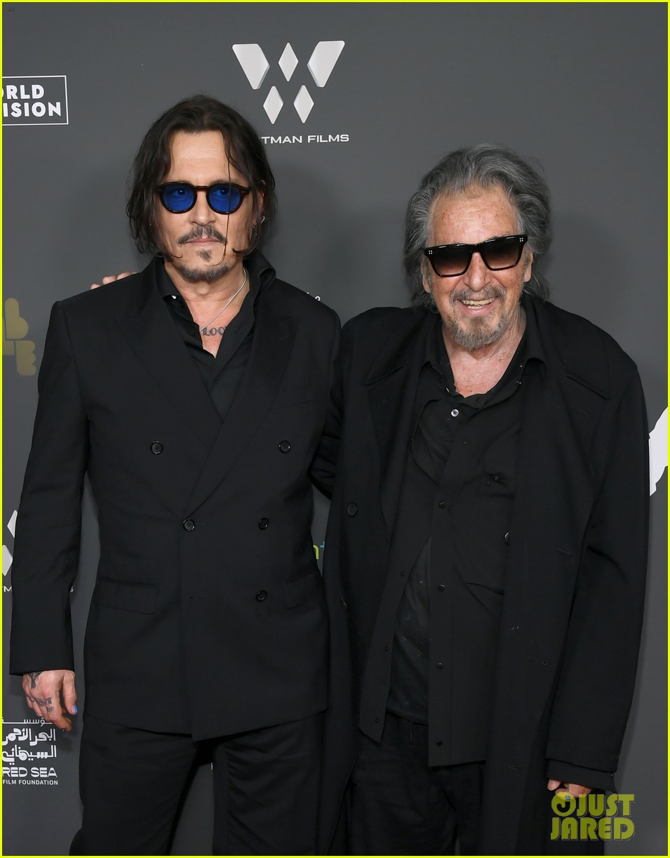 Johnny Depp & Al Pacino Buddy Up at 'Modi, Three Days on the Wings of ...
