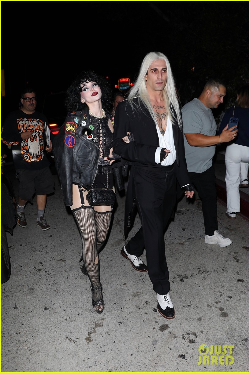 Newly Engaged Dove Cameron & Damiano David Wear 'Rocky Horror' Costumes ...