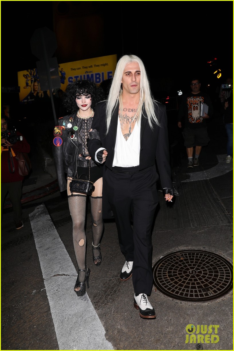 Newly Engaged Dove Cameron & Damiano David Wear 'Rocky Horror' Costumes ...