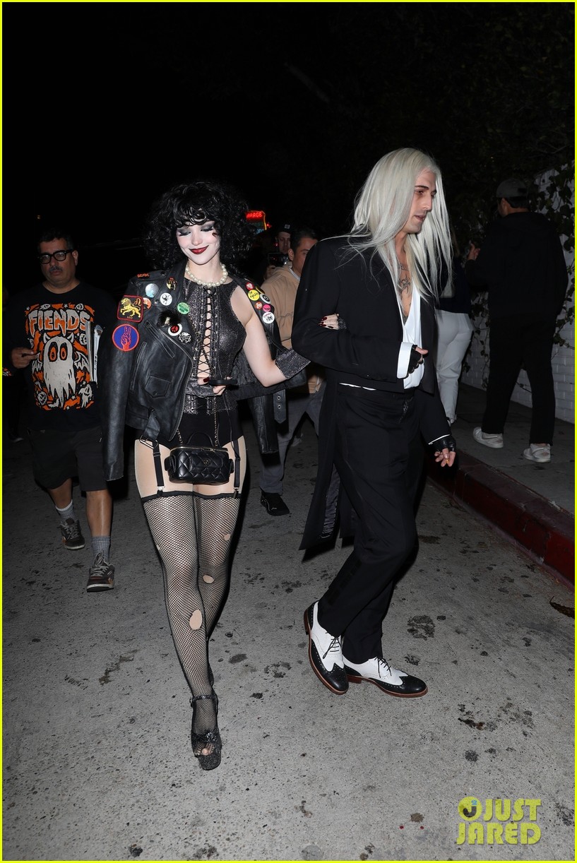 Newly Engaged Dove Cameron & Damiano David Wear 'Rocky Horror' Costumes ...