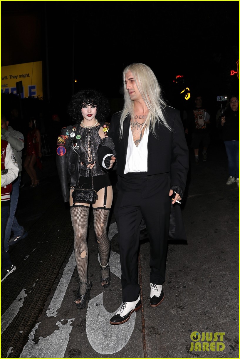 Newly Engaged Dove Cameron & Damiano David Wear 'Rocky Horror' Costumes ...
