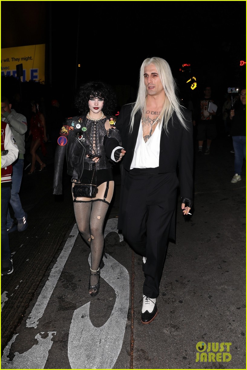 Newly Engaged Dove Cameron & Damiano David Wear 'Rocky Horror' Costumes ...