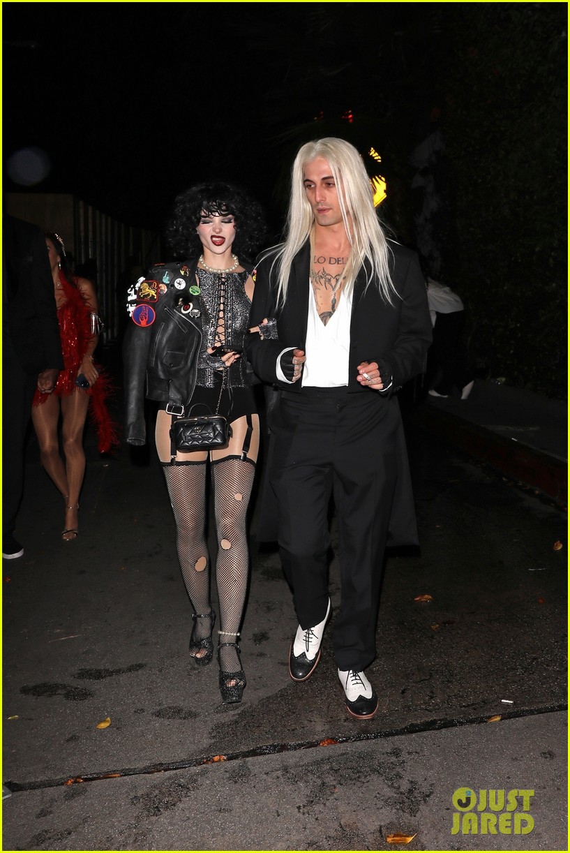 Newly Engaged Dove Cameron & Damiano David Wear 'Rocky Horror' Costumes ...