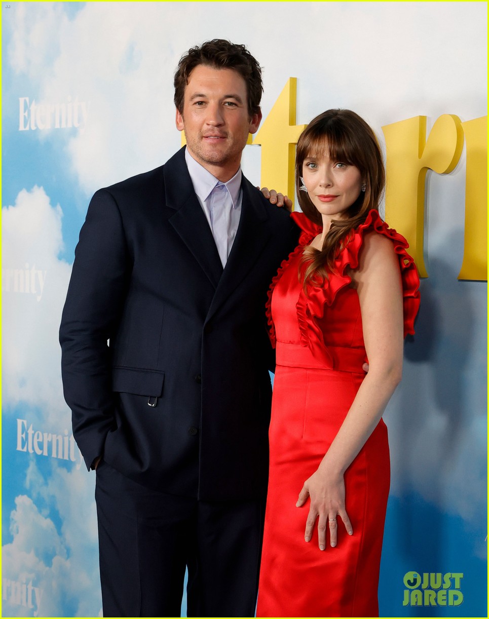 Elizabeth Olsen, Miles Teller, & More Attend 'Eternity' Premiere in L.A ...