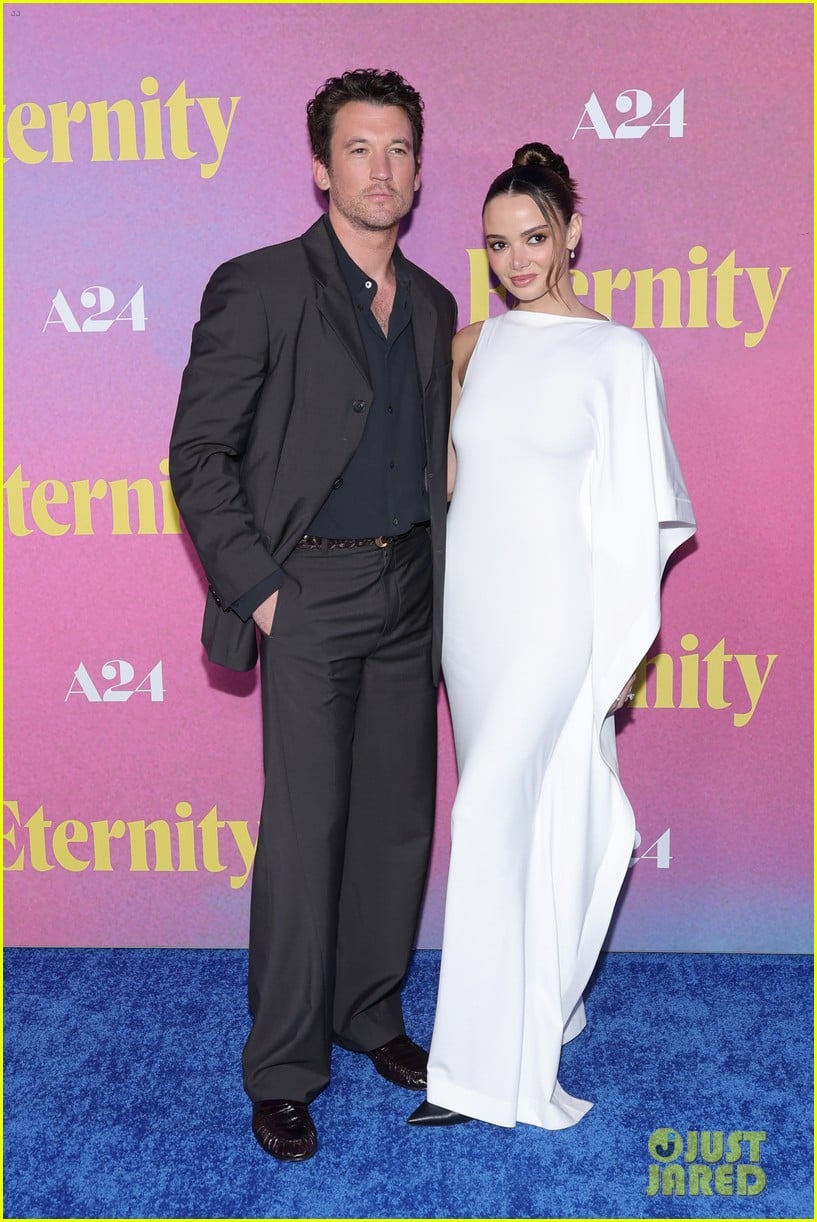 Miles Teller, Elizabeth Olsen & Callum Turner Reunite for 'Eternity ...