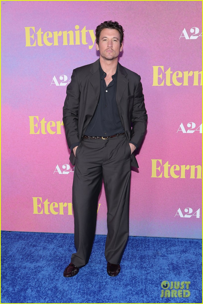 Miles Teller, Elizabeth Olsen & Callum Turner Reunite for 'Eternity ...