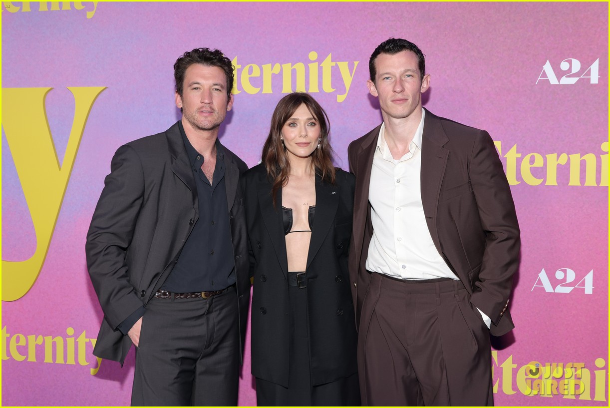Miles Teller, Elizabeth Olsen & Callum Turner Reunite for 'Eternity ...