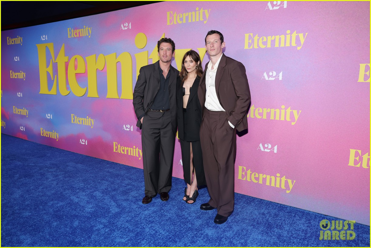 Miles Teller, Elizabeth Olsen & Callum Turner Reunite for 'Eternity ...