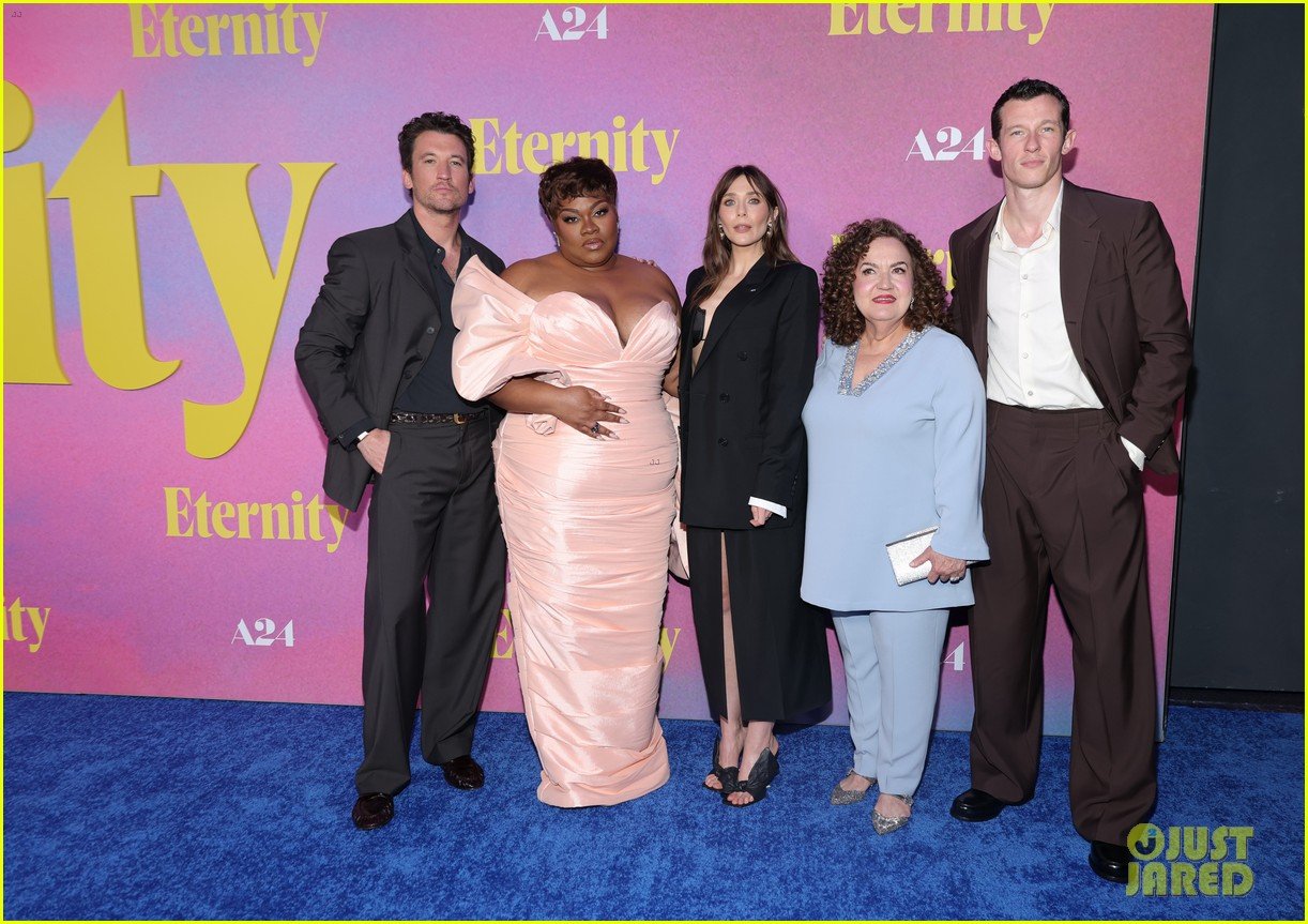 Miles Teller, Elizabeth Olsen & Callum Turner Reunite for 'Eternity ...