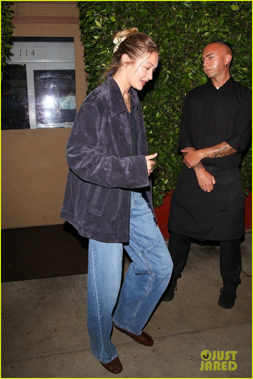 Gigi Hadid & Brother Anwar Step Out to Celebrate Dad Mohamed Hadid's ...