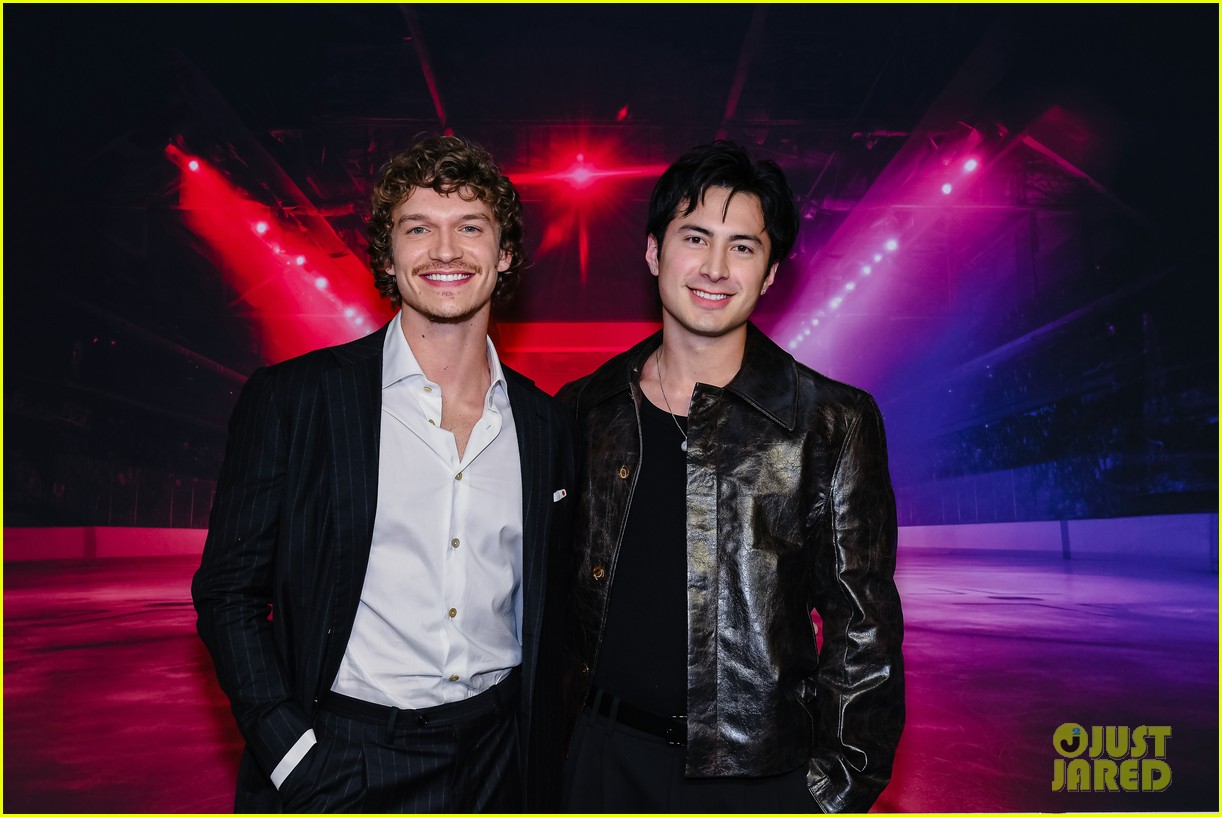 'Heated Rivalry' Actors Connor Storrie & Hudson Williams Hit the Red ...