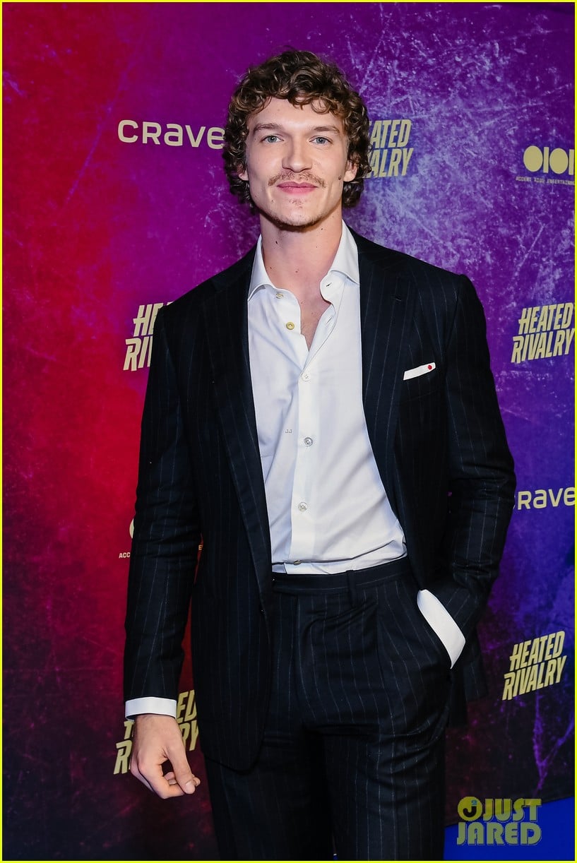 'Heated Rivalry' Actors Connor Storrie & Hudson Williams Hit the Red ...