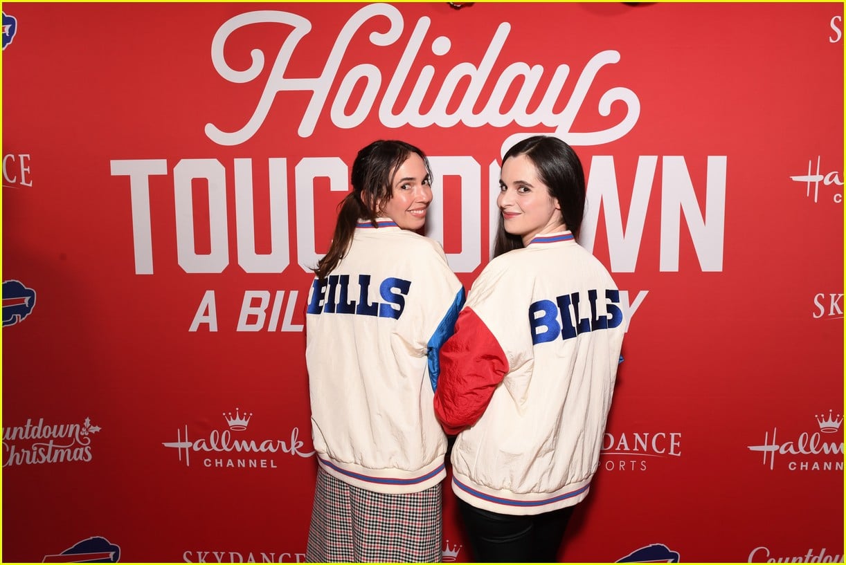 Holland Roden, Matthew Daddario, & 'Holiday Touchdown' Cast Reunite ...