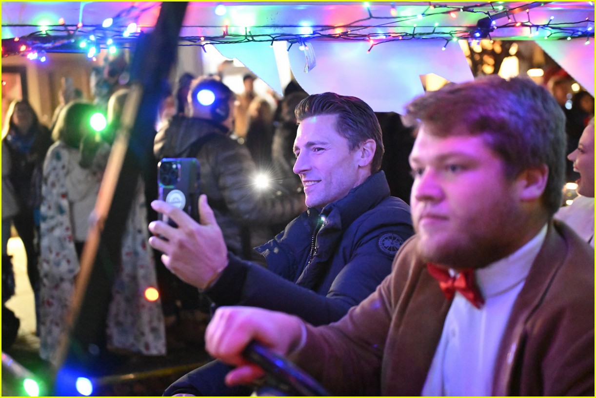 Holland Roden, Matthew Daddario, & 'Holiday Touchdown' Cast Reunite ...