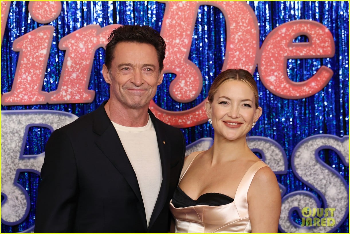 Hugh Jackman & Kate Hudson Continue 'Song Sung Blue' Global Press Tour ...