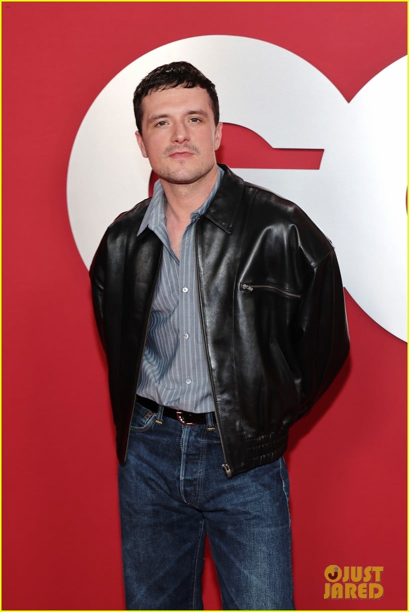 Josh Hutcherson Kisses 'I Love LA' Co-Star Jordan Firstman at GQ's Men ...