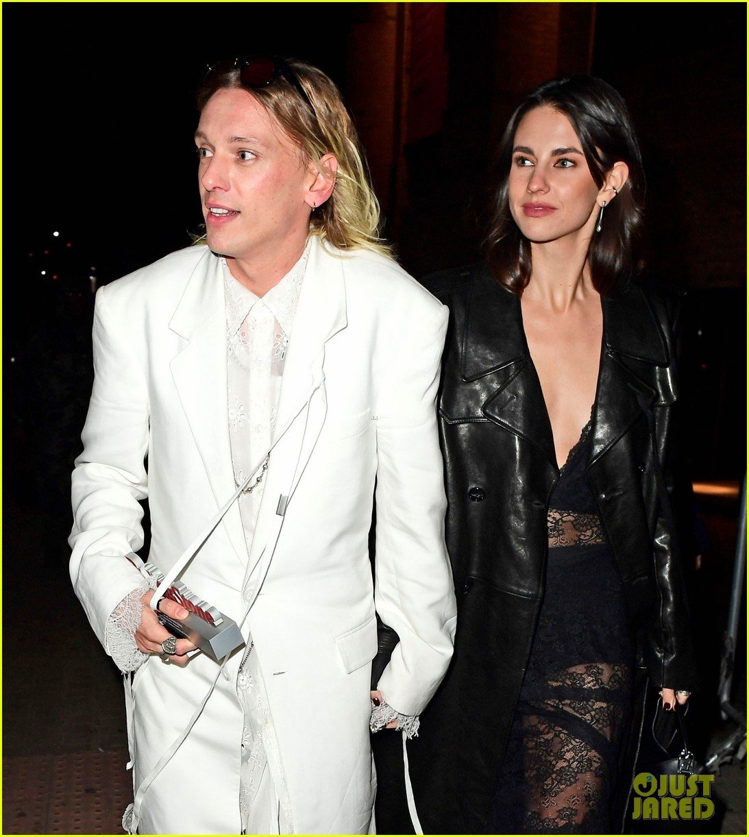 Jamie Campbell Bower Gets Girlfriend Elena Taber's Support at Rolling ...