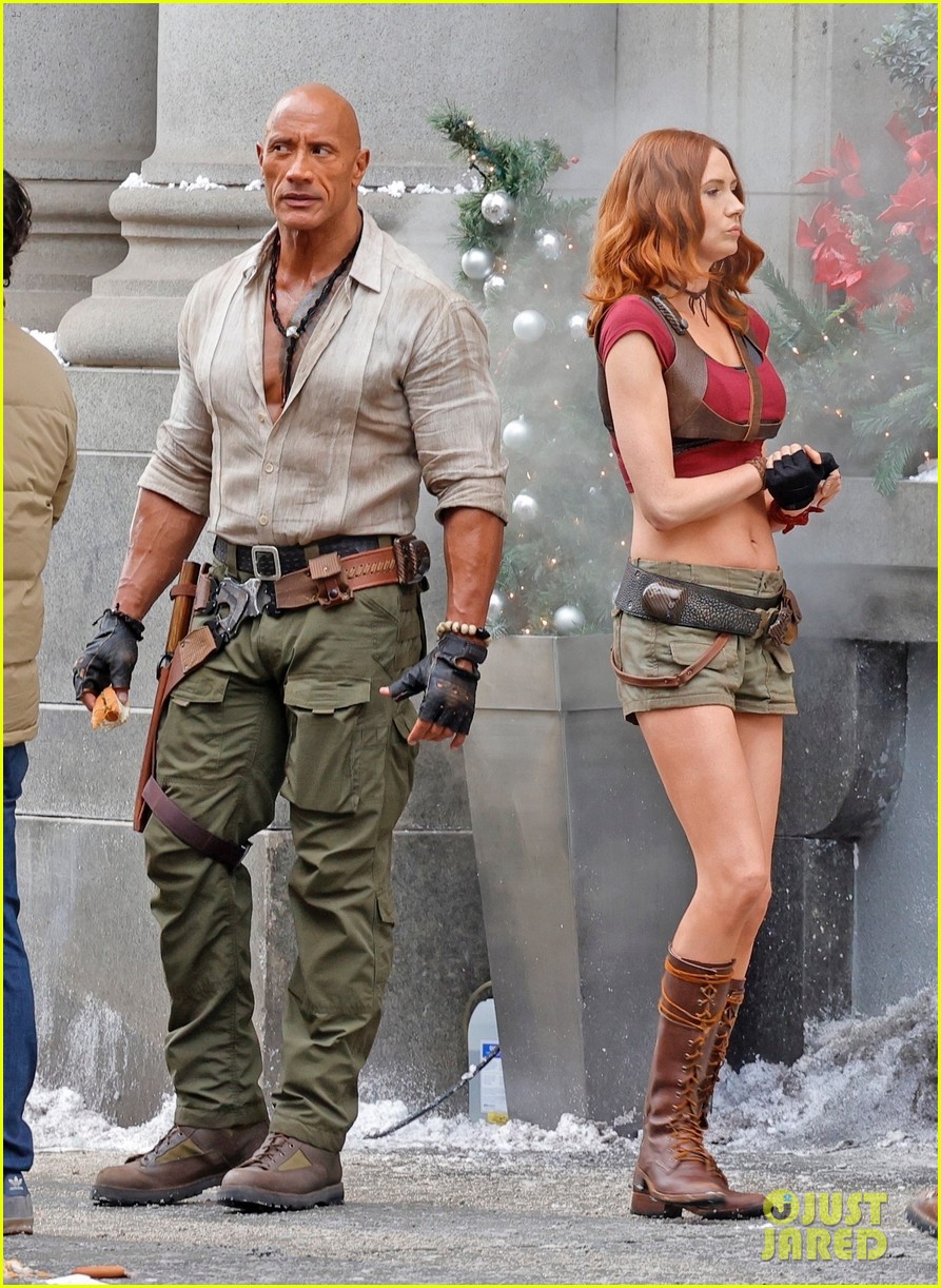 Dwayne Johnson, Jack Black, & More Get to Work Filming 'Jumanji 4' in ...