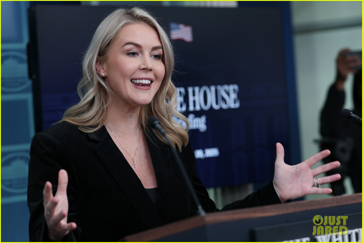 Press Secretary Karoline Leavitt Defends Trump Calling a Reporter ...