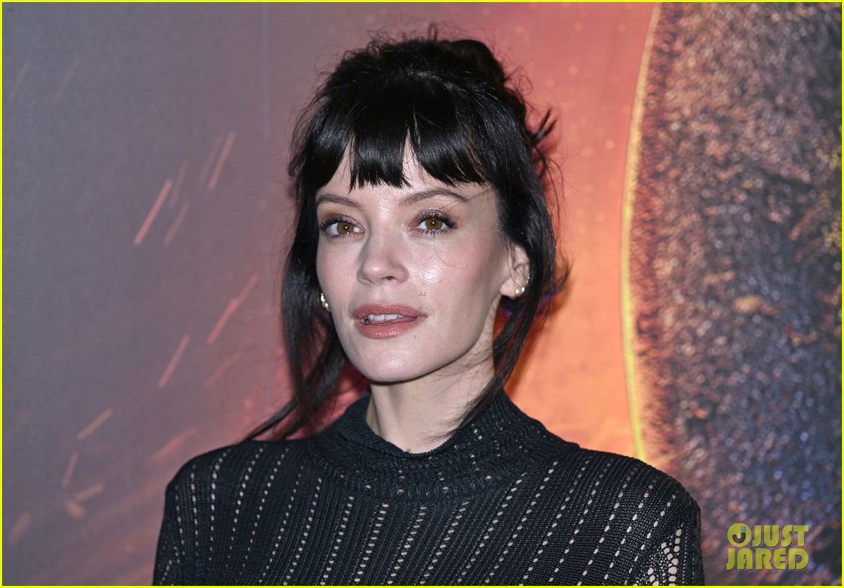 Lily Allen Wears Fully Sheer Dress for a West End Night Out at 'Hunger ...