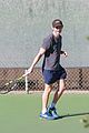 Logan Lerman Plays Tennis In the California Sunshine: Photo 5245738 ...